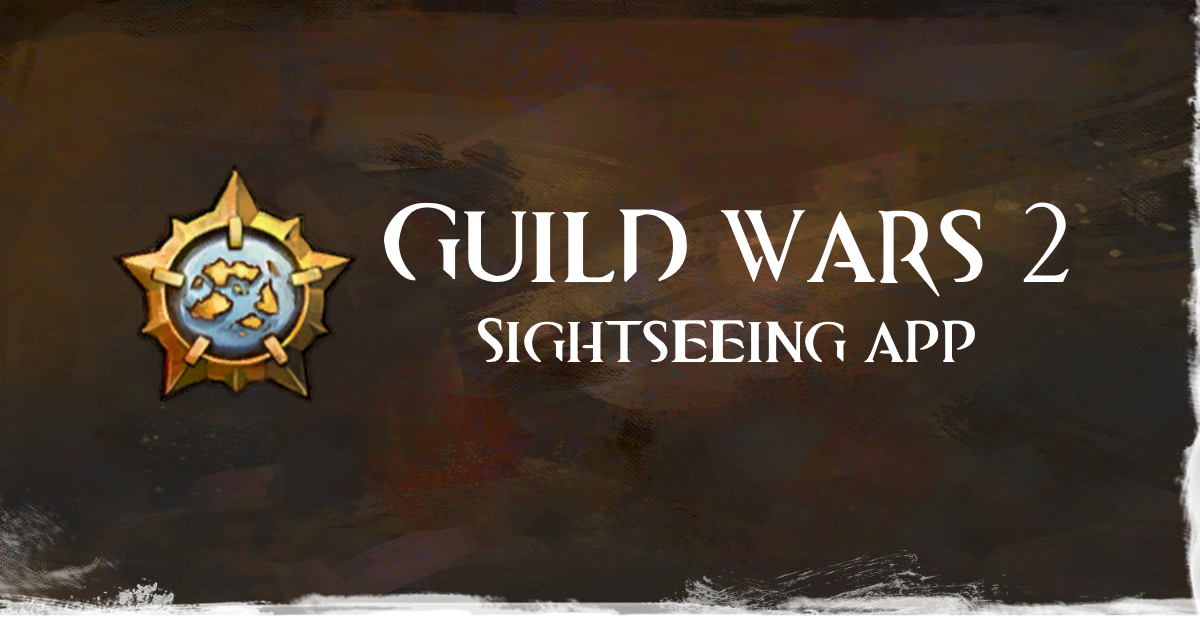 Guild Wars 2 Sightseeing App | Explore Tyria!